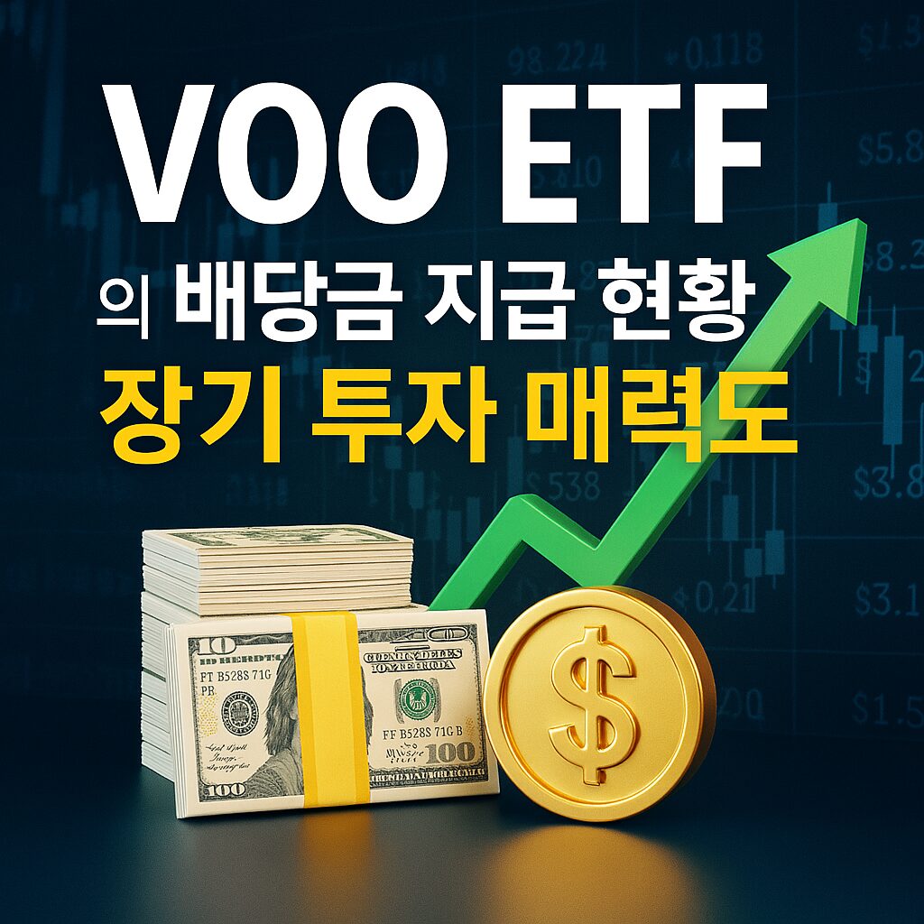 VOO ETF의 배당금 지급 현황과 장기 투자 매력도