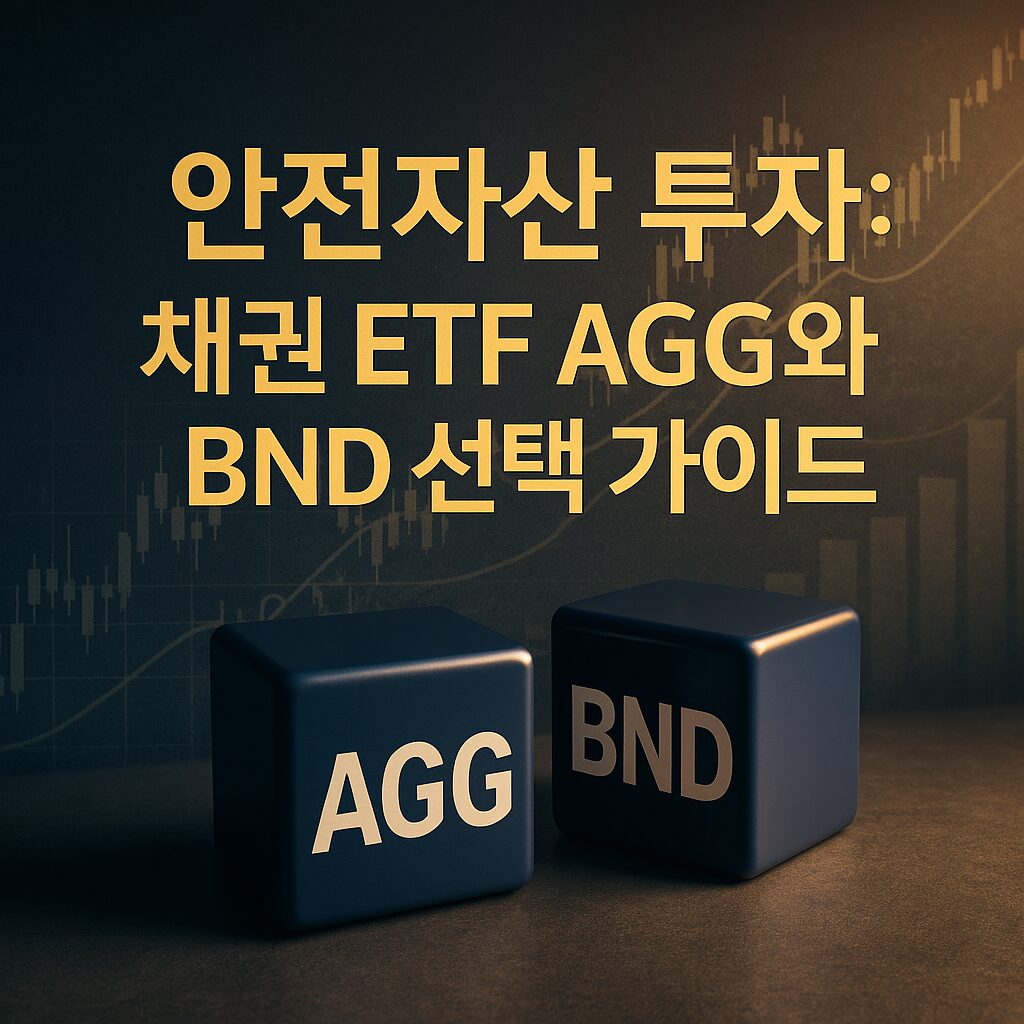 안전자산 투자: 채권 ETF AGG와 BND 선택 가이드